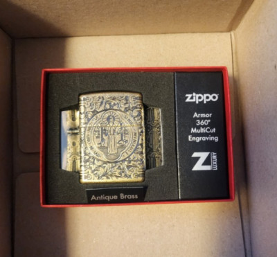 Zippo Constantine official Armor Benedict Design Lighter 29719 | eBay