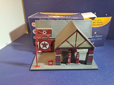 Texaco Service Station Model Toy REPLICA 1940 - NEW IN ORIGINAL BOX- 0 ...