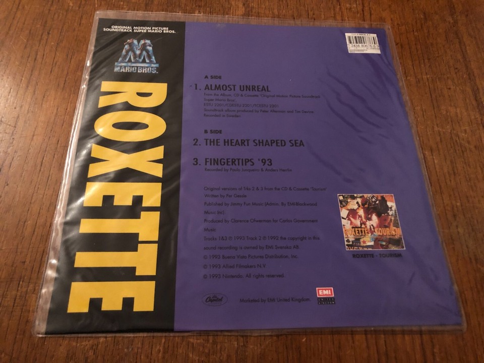 ROXETTE Almost Unreal 12" PICTURE DISC Maxi-Single Vinyl 1993 RARE | eBay