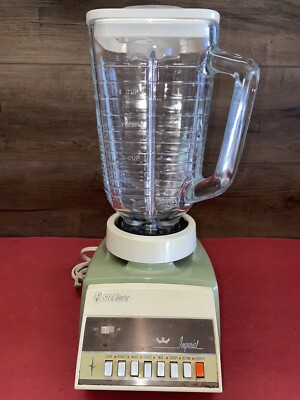 Vintage Oster Osterizer Imperial Avocado Green Blender Model # 542 L ...