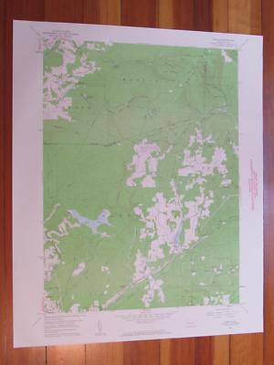 Sabula Pennsylvania 1960 Original Vintage USGS Topo Map | eBay