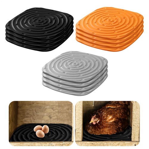 4Pcs Chicken Nesting Box Pads Washable Hen Nest Mats Reusable Egg ...