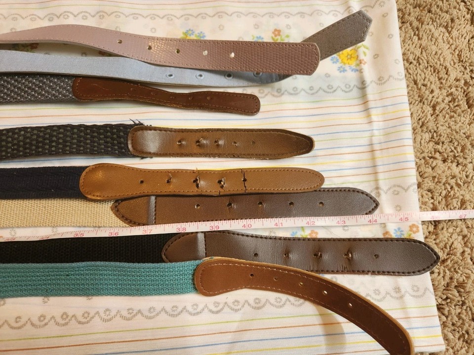 Vintage Belt Lot Used Job Lot Of 11 | eBay