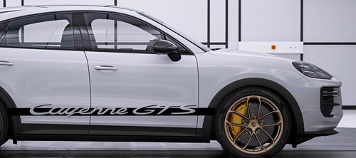 Custom Cayenne GTS Stripe Side Decals Graphic Set For Cayenne 2012-2025 ...