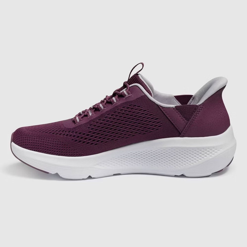 S Sport By Skechers Women's Prancie Step-Ins Sneakers - Burgundy 9.5 | eBay
