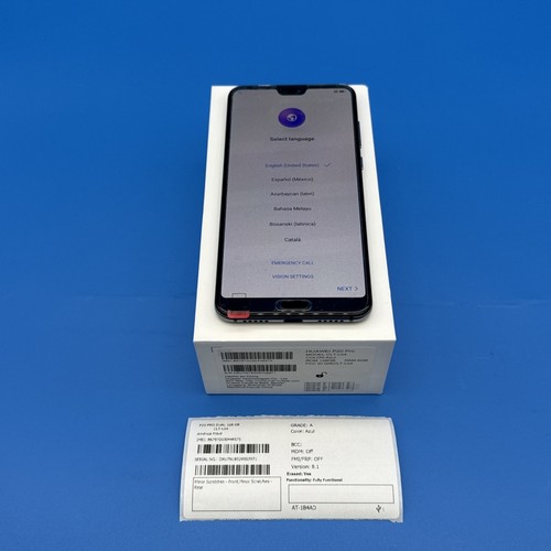 Huawei P20 Pro 128GB Azul CLT-L04 (America Movil) GSM World Phone W ...