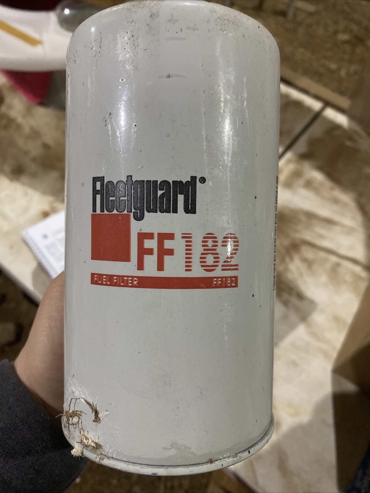 FLEETGUARD FF182 - Fuel filter cross reference
