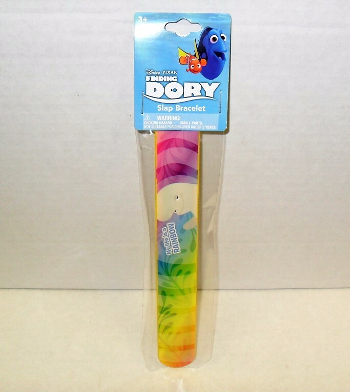 DISNEY PIXAR FINDING DORY SLAP BRACELET SINGLE #5 NEW SEALED | eBay