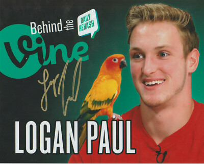 LOGAN PAUL Signed 8 x 10 Photo Autograph w/ COA Nice Pic & AUTO | eBay