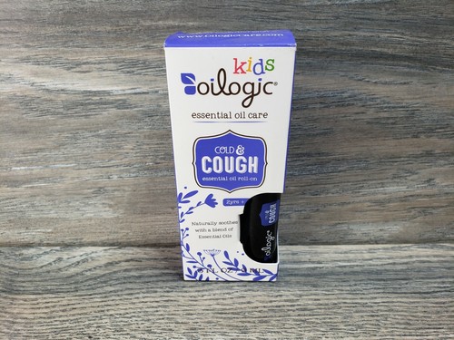 Oilogic Cold Cough Essential Oil Kids Care Roll-On 0.5 Oz Eucalyptus ...
