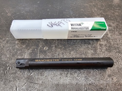 Widia Manchester 5/8" Dia 6" OAL Face Grooving Bar 218-125 3538779 S ...