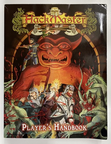 Hackmaster Player's Handbook K&C2100 Kenzer and Company Dungeons and ...