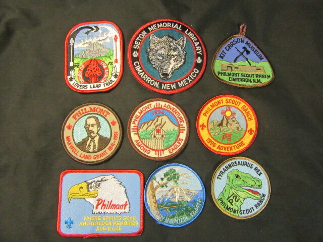 Philmont Scout Ranch Souvenir Patch Lot of 9 Patches eb09 | eBay