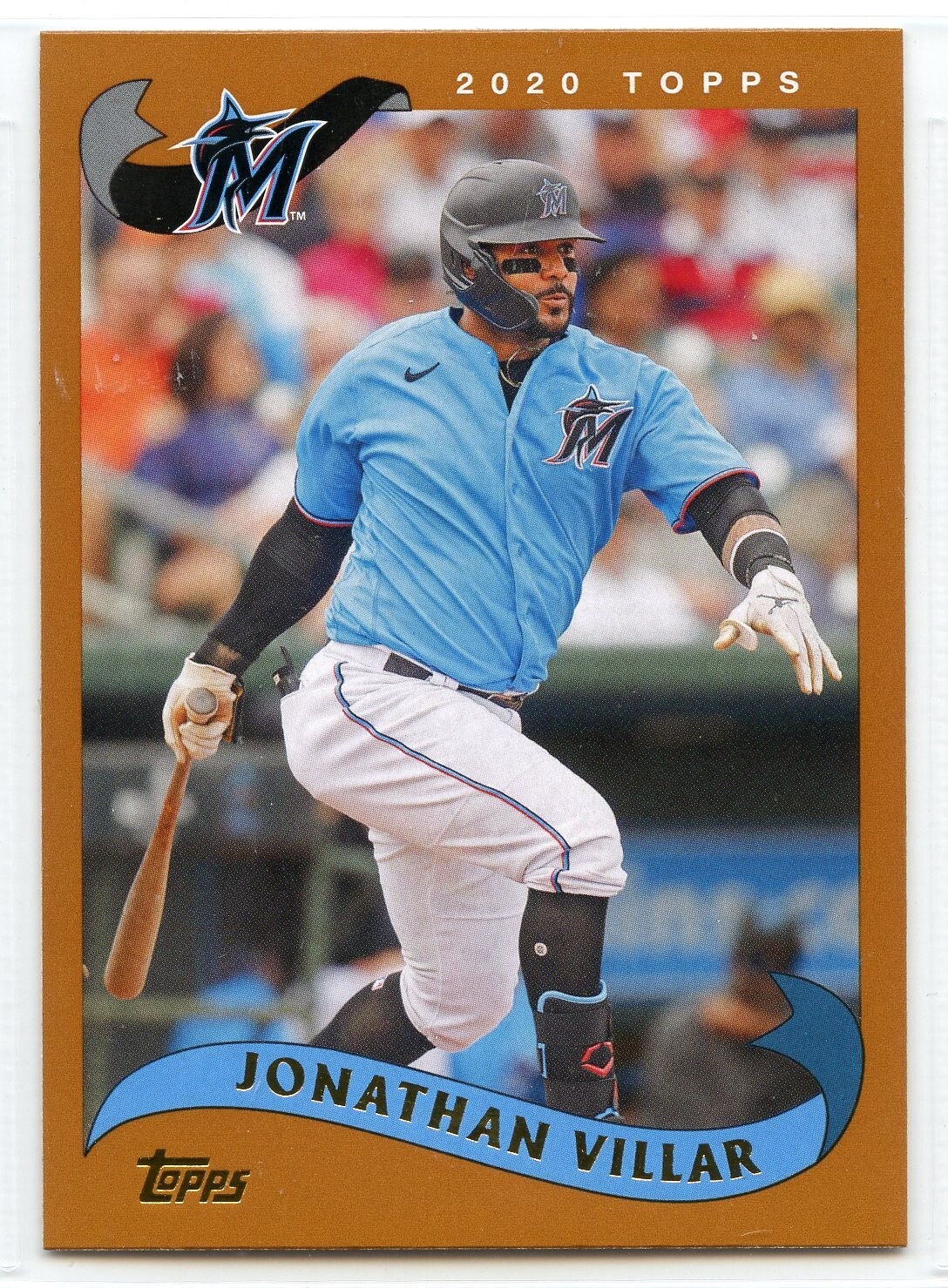 2020 Topps Archives Baseball - #287 - Jonathan Villar - Miami Marlins ...