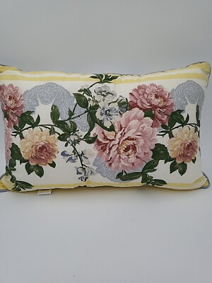 Croscill Home Yellow Princess Madison Lumbar Throw Pillow Cottage Core ...