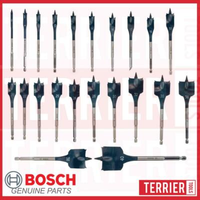 Bosch Flat Wood Drill Bit 22 Piece Set | eBay UK