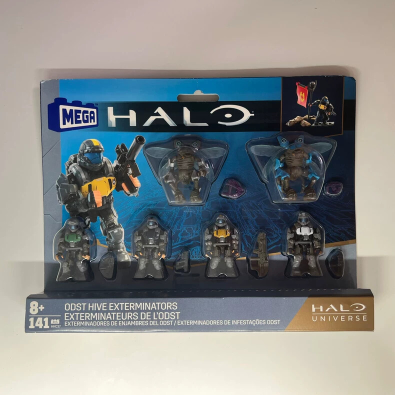 Mega Bloks Halo ODST HIVE HDP61 HHC37 Building Blocks Figure Rare Toy ...