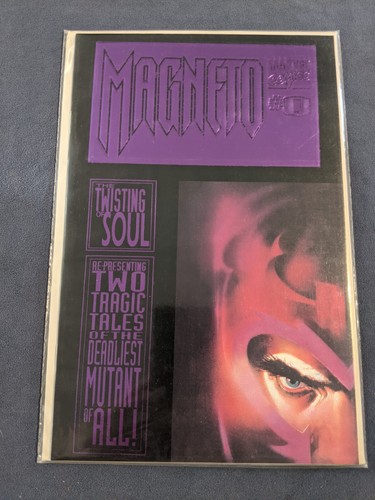 Magneto: The Twisting of a Soul #0 Magneto Nazi Hunter Marvel 1993 (CMX ...
