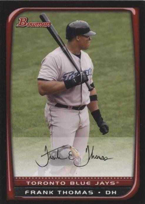 2008 Bowman - Frank Thomas #47 for sale online | eBay