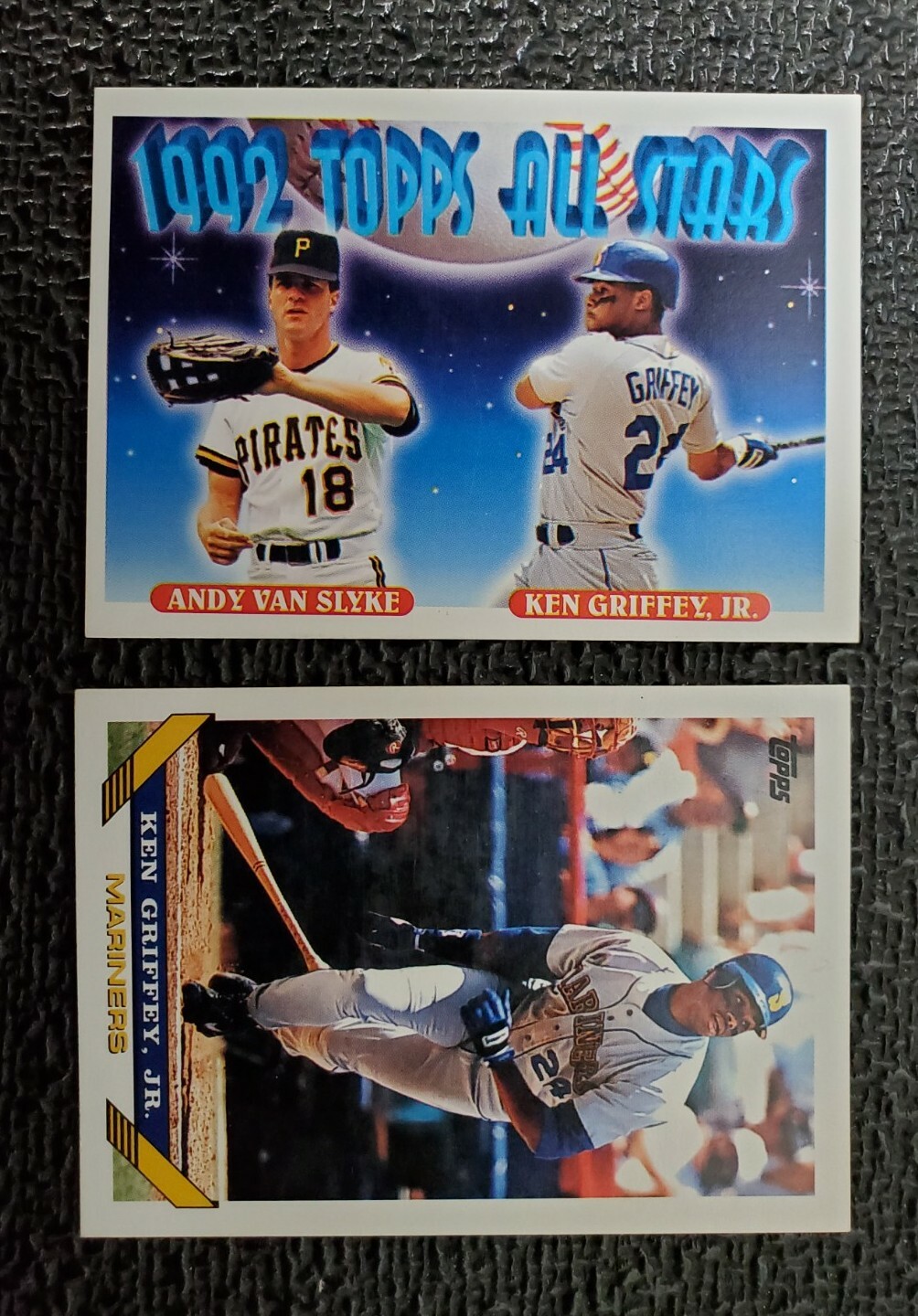1993 TOPPS All Stars KEN GRIFFEY JR. #405 + base griffey | eBay