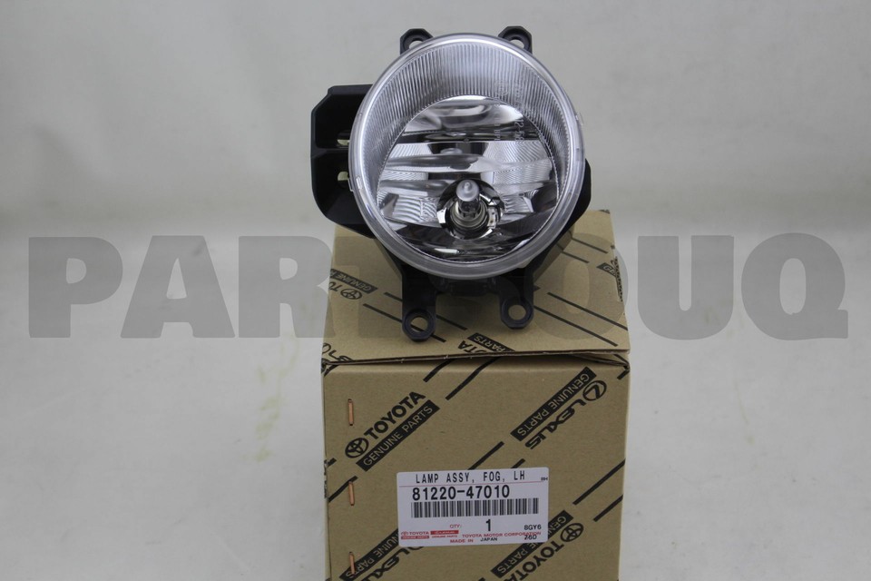 8122047010 Genuine Toyota LAMP ASSY, FOG, LH 81220-47010 | eBay