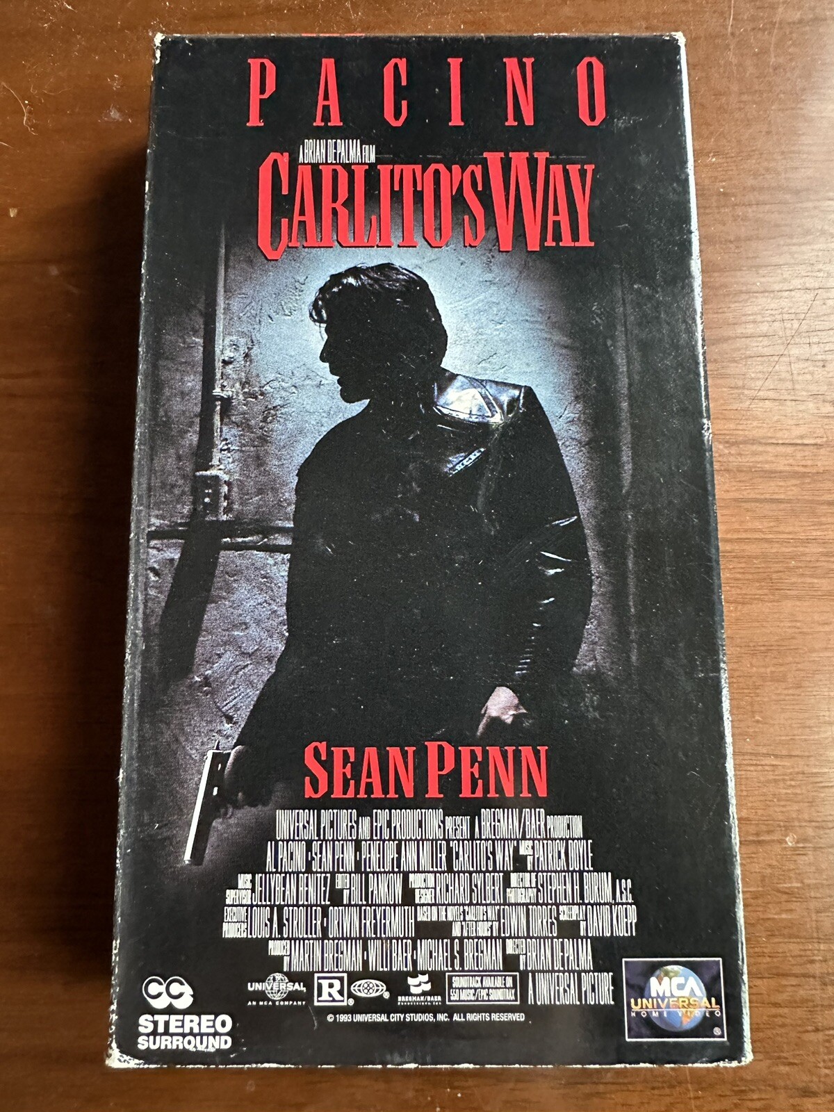 Carlitos Way (VHS, 1994) 96898163033| eBay