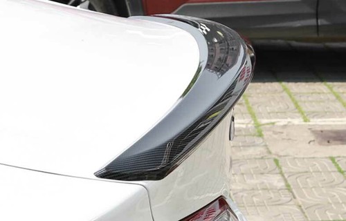 ABS Carbon Fiber For 2016-2021 Chevrolet Malibu Rear Trunk Spoiler Wing ...