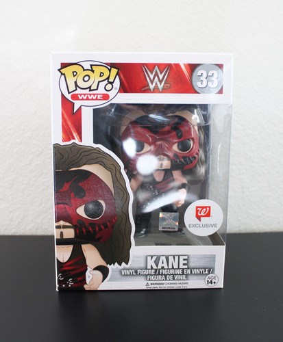 Retired/Vaulted Funko POP! WWE #33 KANE Walgreens Exclusive 2016 | eBay