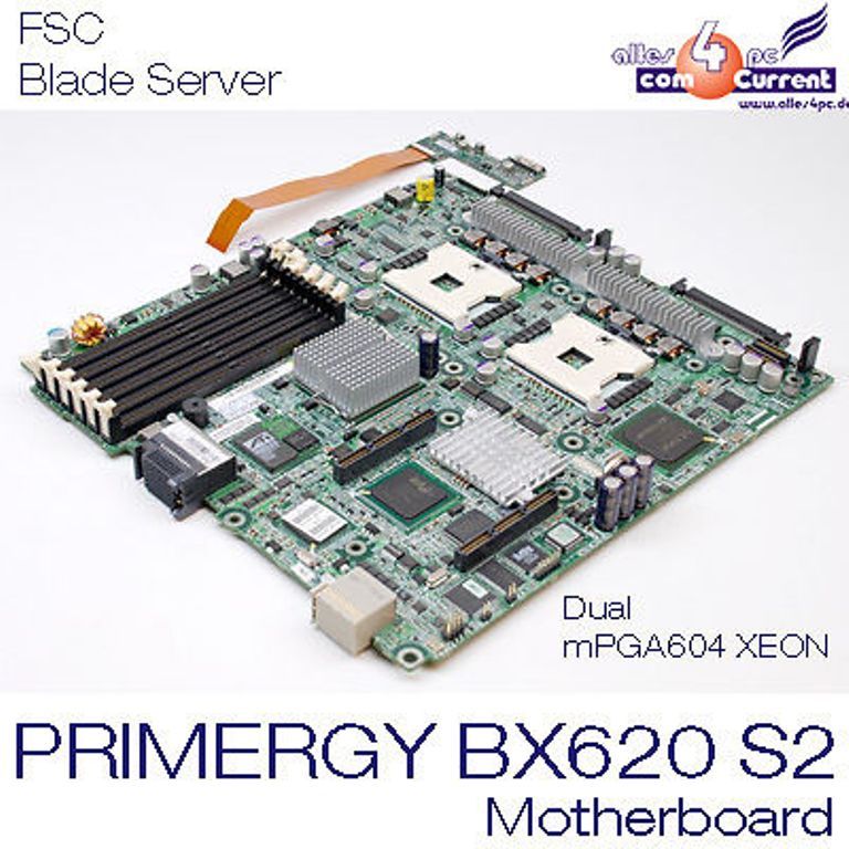 MOTHERBOARD SERVER BLADE FUJITSU SIEMENS FSC PRIMERGY BX620 S2 s771 ...