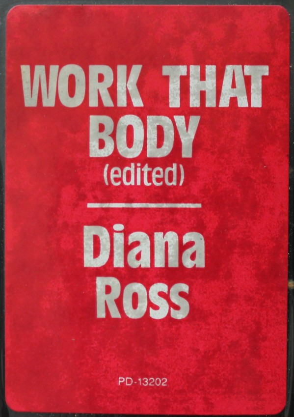 Diana Ross, Work That Body, (12", Single), NM or M-, 3623268339 | eBay