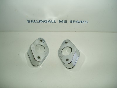 159-310 159-320 MG MGB RH & LH REAR NUMBER PLATE LIGHT PLINTH SPACERS X ...