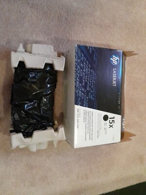 Original HP 15X Black Toner C7115X LaserJet Sealed Bag Open Box ...