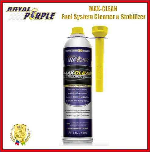 Royal Purple Max -Clean Fuel System Cleaner & Stabilizer 20-Oz. Bottle ...