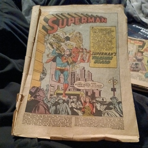 ACTION COMICS #219 Aug 1956 silver age superhero classic adventures of ...