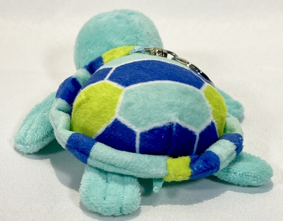 Green Mini Tortoise Plush Toy Stuffed Animal Toy Plush Sea Turtle Key ...