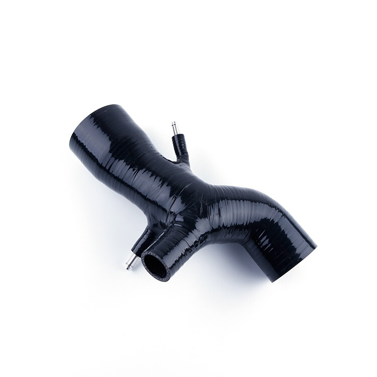 FOR MITSUBISHI LANCER EVO 7 8 9 4G63 BLACK 4PLY INTAKE SILICONE HOSES ...