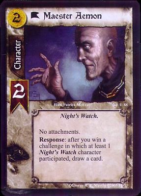 Maester Aemon - A Song Of Twilight - A Game of Thrones CCG | eBay