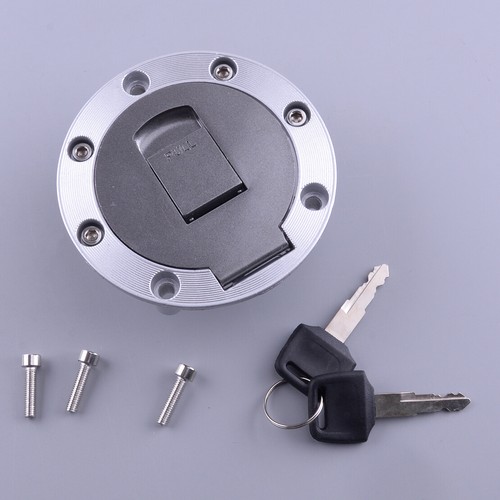 Motorcycle Fuel Tank Gas Cap Locking Cover With 2 Keys Universal ...
