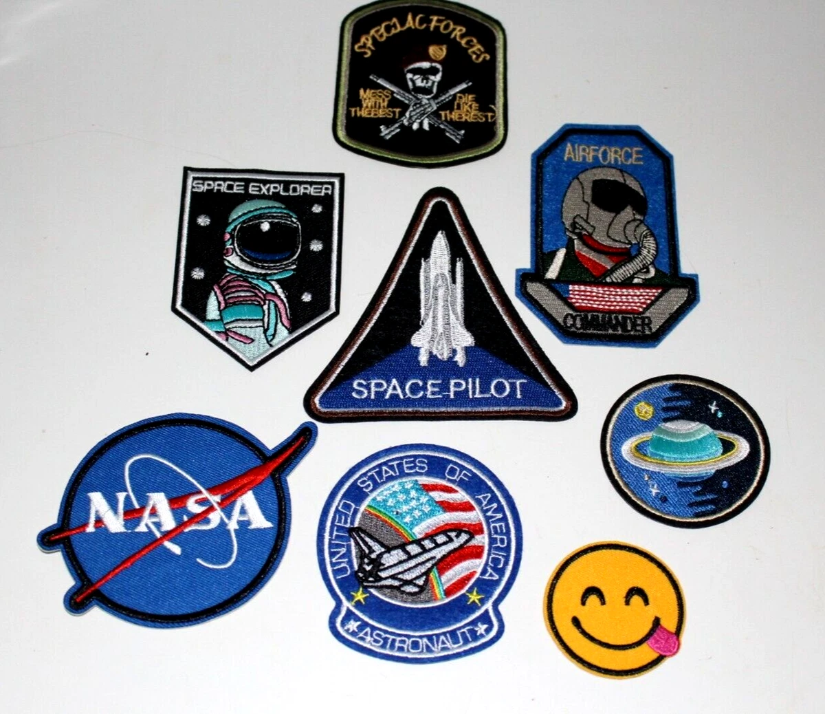 Nasa Iron On Patches