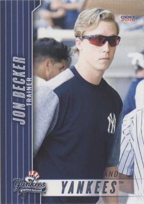 2018 Choice Staten Island Yankees - Jon Becker #16 (RC) for sale online ...