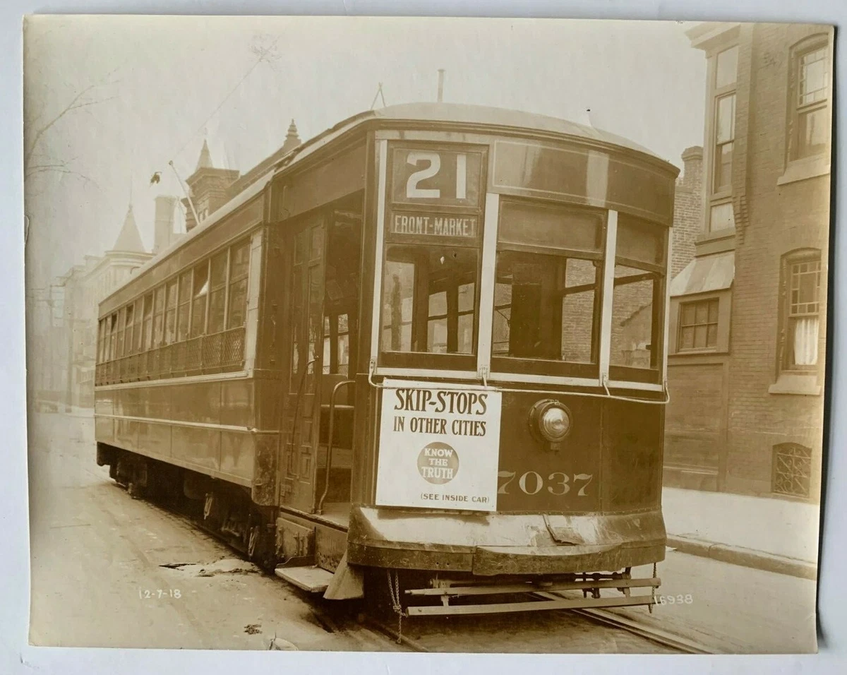 Trolley Vintage Sign