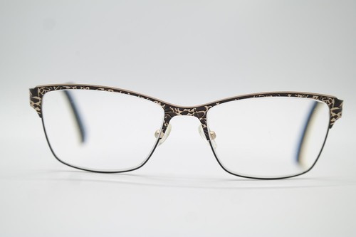 Marion Ramm 57F625O Gold Bronze Oval Glasses Frames Eyeglasses | eBay