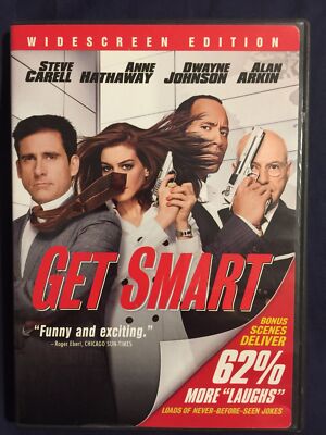 Get Smart (DVD, 2008, Widescreen) - K10 85391139775| eBay