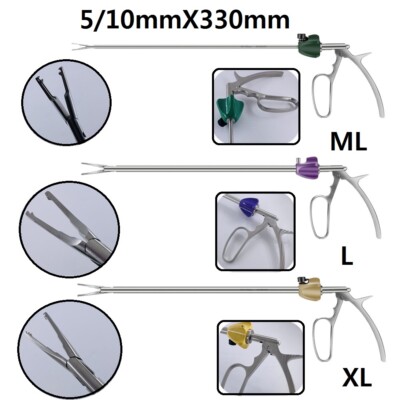 5/10mmX330mm Medical Endoscopy Surgery Laparoscopic Clip Applier For ...