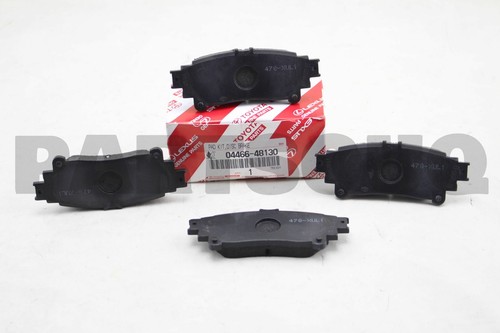 0446648130 Genuine Toyota PAD KIT, DISC BRAKE, REAR 04466-48130 | eBay