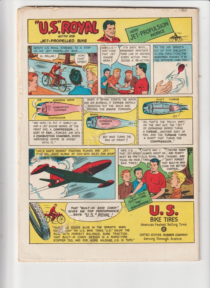 SMASH COMICS #71/ GOLDEN AGE QUALITY 1947 MIDNIGHT/ JACK COLE CVR ...