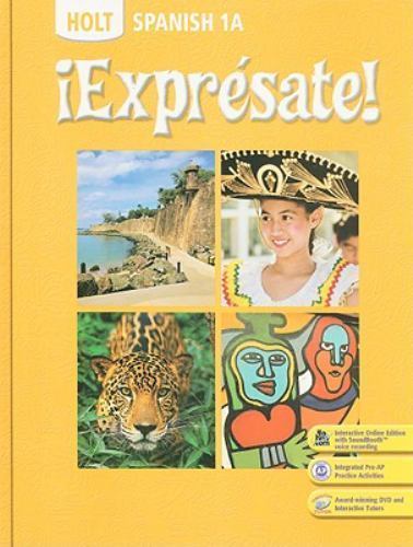 Holt Spanish 1A: !Expresate! 9780030451331| eBay