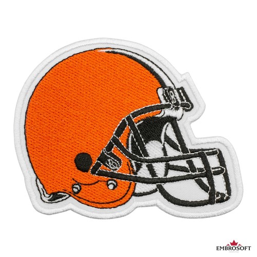 🏈Cleveland Browns Patch, American Football Team Logo, Embroidered ...