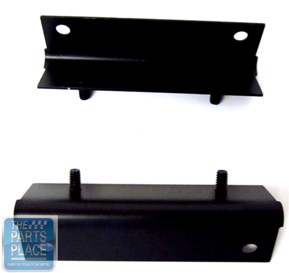 1979-81 Pontiac Firebird Front License Plate Bracket Side Supports ...