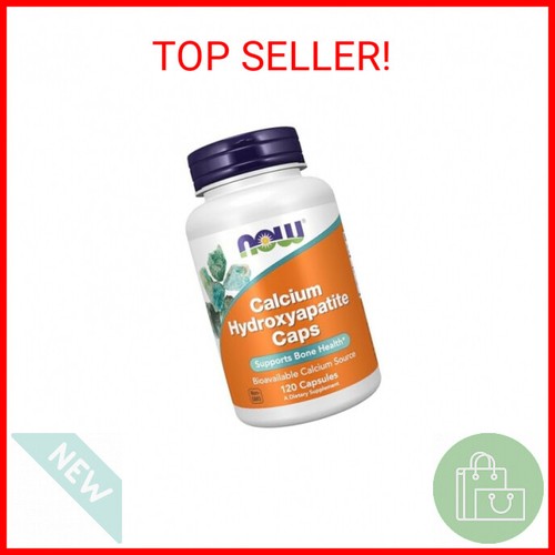 NOW Foods Supplements, Calcium Hydroxyapatite Caps, Supports Bone ...